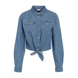 Noisy may Bluse 'NMHelsa' Damen Gr&ouml;&szlig;e XL blue denim