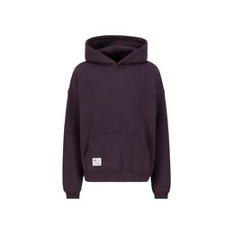 Alpha Industries Sweatshirt Herren Gr&ouml;&szlig;e XXL aubergine / wei&szlig;