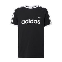 adidas originals T-Shirt '3S RINGER T' Herren Gr&ouml;&szlig;e M schwarz / wei&szlig;