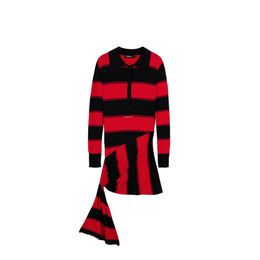 Desigual Kleid Damen Gr&ouml;&szlig;e 38 rot / schwarz Sommerkleid