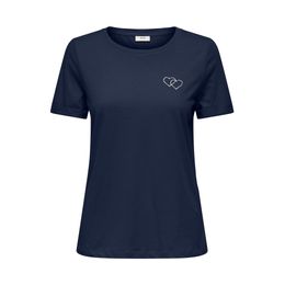 Jacqueline de Yong JDY T-Shirt 'JDYKITTY' Damen Gr&ouml;&szlig;e XL navy