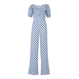 Dorothy Perkins Tall Jumpsuit Damen Gr&ouml;&szlig;e L rauchblau / schwarz