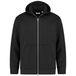 Jack & Jones Gro&szlig;e Gr&ouml;&szlig;en Jack&Jones Sweatjacke mit Elasthan Farbe schwarz Gr&ouml;&szlig;e: 5XL