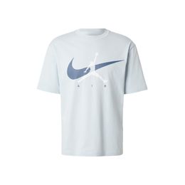 Jordan T-Shirt 'BRK JM' Herren Gr&ouml;&szlig;e S enzian / pastellblau / wei&szlig;