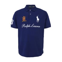 Polo Ralph Lauren Big & Tall Polo Ralph Lauren Big & Tall Poloshirt Herren Gr&ouml;&szlig;e 7XL navy / goldgelb / rot / wei&szlig;