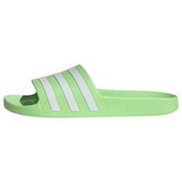 adidas Performance Badeschuh 'Adilette Aqua' Herren Gr&ouml;&szlig;e 42 hellgr&uuml;n / wei&szlig;