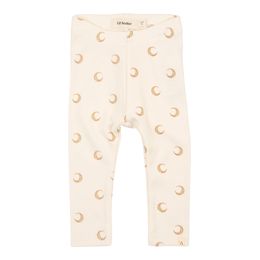 Lil'atelier Leggings 'NBNLAYO' Gr&ouml;&szlig;e 62 camel / wollwei&szlig;