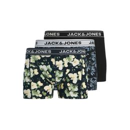 Jack & Jones Jack & Jones Boxershorts 'JACRAY' Herren Gr&ouml;&szlig;e XL navy / hellgr&uuml;n / schwarz