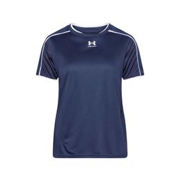 Under Armour Funktionsshirt 'Ch.' Damen Gr&ouml;&szlig;e L dunkelblau / wei&szlig;