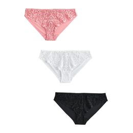 next Slip Damen Gr&ouml;&szlig;e XS rosa / schwarz / wei&szlig;