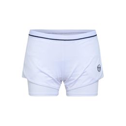 Sergio Tacchini Sportshorts Damen Gr&ouml;&szlig;e XXL dunkelblau / offwhite