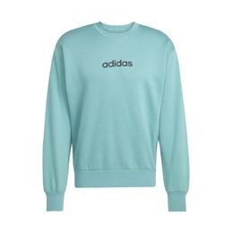 adidas Sportswear Sportsweatshirt Herren Gr&ouml;&szlig;e M hellblau / schwarz