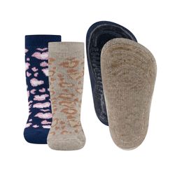 Ewers Stoppersocken 2er Pack Leo M&auml;dchen Gr&ouml;&szlig;e 27.5 bunt