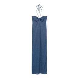 Pull&Bear Pull&bear Kleid Damen Gr&ouml;&szlig;e 38 blau Winterkleid