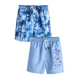 Baker By Ted Baker Badeshorts Jungen Gr&ouml;&szlig;e 152 blau / marine / dunkelblau
