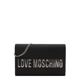 Love Moschino Clutch Damen Gr&ouml;&szlig;e One Size schwarz / silber