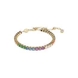 Swarovski Armband 'Matrix' Damen Gr&ouml;&szlig;e M blau / gold / gr&uuml;n / lila