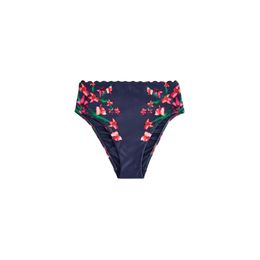 B By Ted Baker Bikinihose Damen Gr&ouml;&szlig;e L marine / gr&uuml;n / pink / rot