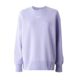 Nike Sportswear Sweatshirt 'PHNX FLC' Damen Gr&ouml;&szlig;e L helllila / wei&szlig;