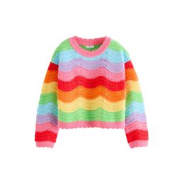 Next Pullover M&auml;dchen Gr&ouml;&szlig;e 158 lavendel / orange / pink / rot