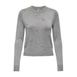 Only Pullover 'ONLVenice' Damen Gr&ouml;&szlig;e XS grau / silber