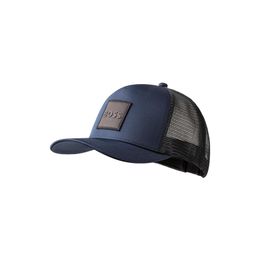 BOSS Orange Herren Baseball Cap "Elliot-PL", schwarz, unifarben, Twill, Kunstfaser, Caps, mit Klemmverschluss