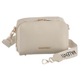 Valentino Handbags VALENTINO BAGS Damen Mini Bag "PATTIE"ecru, Lederimitat, Taschen, Damen Umh&auml;ngetasche, Handtasche mit Logoschriftz&uuml;gen