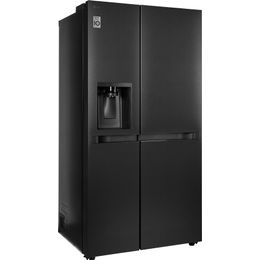 LG Side-by-Side "GSLC41EPPE", ohne Instaview, silber, K&uuml;hlschr&auml;nke, Total No Frost, LINEARCooling, Multi-Airflow, Integrierter Wassertank