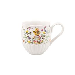 Villeroy & Boch VILLEROY & BOCH Becher "Henkelbecher Spring Fantasy 440 ml bunt", bunt, Trinkgef&auml;&szlig;e