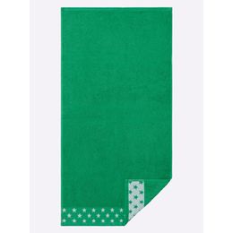 w&auml;schepur Handtuch W&Auml;SCHEPUR, B:50cm L:100cm, gr&uuml;n, Walkfrottee, 100% Baumwolle, Handt&uuml;cher