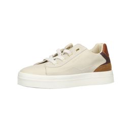 Gant Damen Sneaker "Gant Sneaker Leder", Gr. 41cream, Leder, Schuhe