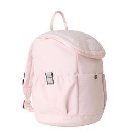 The North Face Sportrucksack "Y MINI EXPLORER", B/H/T: 22,5cm x 30,2cm x 14cmpale blossom, tnf wei&szlig;, Rucks&auml;cke, f&uuml;r Teens und Vorschulkinder, mit