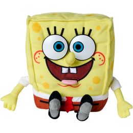 Simba Kinder Pl&uuml;schfigur "Spongebob, Funktionspl&uuml;sch, 30 cm", gelb, Pl&uuml;sch, H:30cm, Pl&uuml;schfiguren, mit Sound