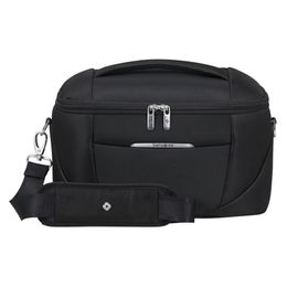 Samsonite Damen Kosmetikkoffer "RE-LITE", schwarz, Polyester, Taschen, Kosmetikbeutel Waschtasche Kulturbeutel Beauty Case