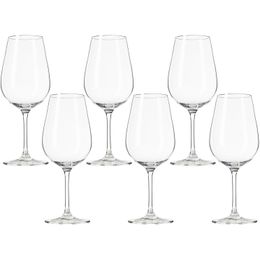 Leonardo Rotweinglas "Tivoli", 580ml, 6 Stk., transparent, Trinkgef&auml;&szlig;e, 580 ml, 6-teilig