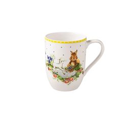 Villeroy & Boch VILLEROY & BOCH Becher "Henkelbecher Spring Awakening 290 ml bunt", bunt, Trinkgef&auml;&szlig;e