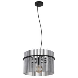 Globo LIGHTING Pendelleuchte "GORLEY", 1, &Oslash; 40cm H: 150cm, 1 Stk., schwarz, Esszimmer, Leuchten, Design Glasst&auml;be, Deckenlampe, Wohnzimmer,