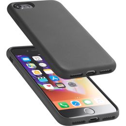 cellularline Backcover "Silikon Case SENSATION - iPhone 6/7/8/SE", B:14cm H:5cm T:24cm, grau, H&uuml;llen
