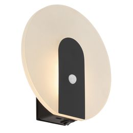 LED Wandleuchte "AURORA 3889015"matt, schwarz, Briloner Leuchten, Leuchten