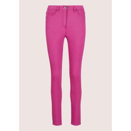 Madeleine Mode MADELEINE Damen Regular-fit-Jeans "Jeans Schlanke Five-Pocket-Jeans", pink, Gr. 42, Obermaterial: 74% Baumwolle CO. 22% Polyester PES. 4% Elasthan