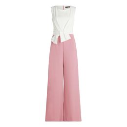Vera Mont Damen Overall "Damen mit weitem Bein", rosa, Gr. 48, Cr&ecirc;pe, Obermaterial: 95% Polyester, 5% Elasthan. Futter: 100% Polyester, Overalls,