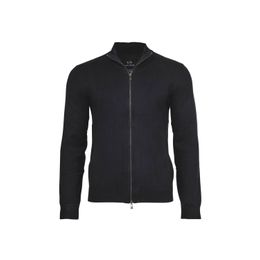 Armani Exchange Herren Sweatshirt "Strickjacke CARDIGAN", blau, Gr. L, Obermaterial: 78% Viskose CV. 22% Polyamid PA., Sweatshirts