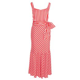 Alba Moda Damen Midikleid "Kleid Kleid", rot, Modern, Gr. 46, Obermaterial: 100% Viskose CV., Kleider