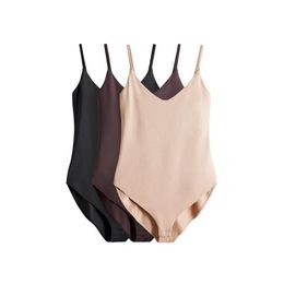 The Set Body Damen Gr&ouml;&szlig;e S nude / braun / schwarz