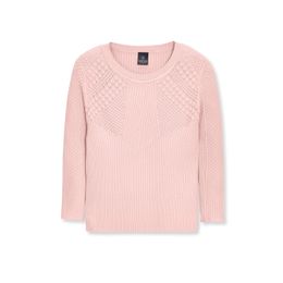 Madeleine Mode MADELEINE Damen Longpullover "Pullover Schmaler Rippstrickpullover, Baumwollmix", braun, Modern, Gr. 34, Obermaterial: 72% Viskose CV. 28% Polyester