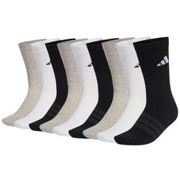 adidas Performance Athletic Socks male Grey, Black, White size 37-39
