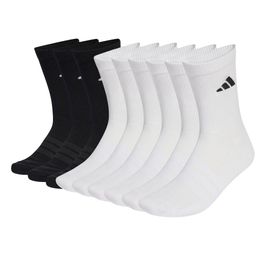 adidas Performance Athletic Socks male Black, White size 37-39