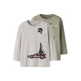 name it Shirt 'NMMVilian' boy Grey, Green size 116