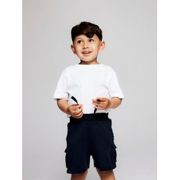 name it Jungen T-Shirt "NMMVOBBO SS NREG TOP NOOS", wei&szlig;, Gr. 122, unifarben, Jersey, Obermaterial: 100% Baumwolle, Shirts