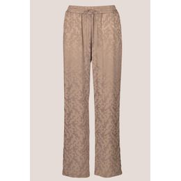 Madeleine Mode MADELEINE Damen Stoffhose "Hose Jacquard-Hose zum Schl&uuml;pfen", beige, Gr. 18, Obermaterial: 100% Viskose CV., Hosen